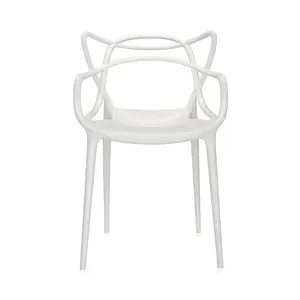 KARTELL Masters Dining Chair, Set Of 4 - White