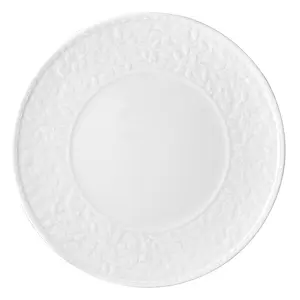 Bernardaud Louvre Coupe Dinner Plate - White