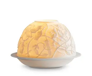 Bernardaud Sweet Peas Votive - White
