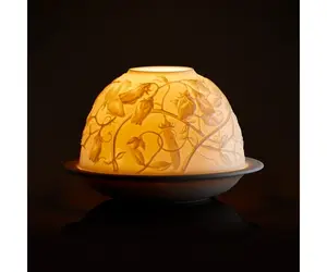 Bernardaud Sweet Peas Votive - White