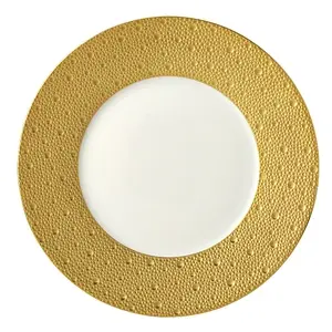 Bernardaud Ecume Dinner Plate - Gold