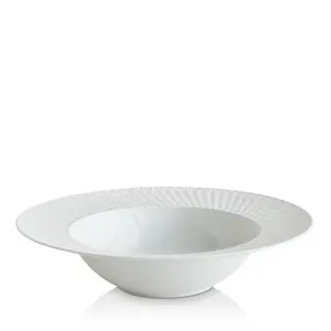 Bernardaud Twist Collection Rim Soup Bowl - White
