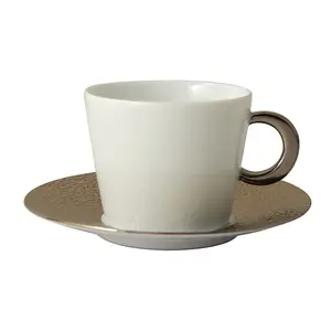 Bernardaud Ecume Tea Cup - Platinum