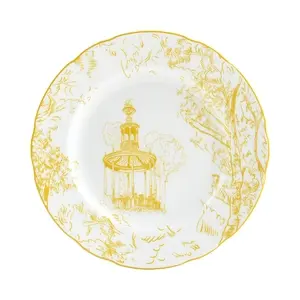 Bernardaud Tout Paris Bread & Butter Plate - Yellow