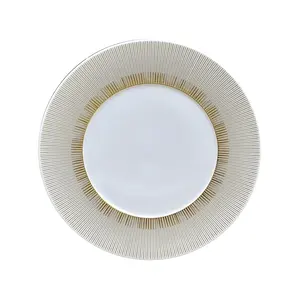 Bernardaud Sol Dinner Plate - Gold/white