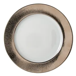 Bernardaud Dune Service Plate - Platinum
