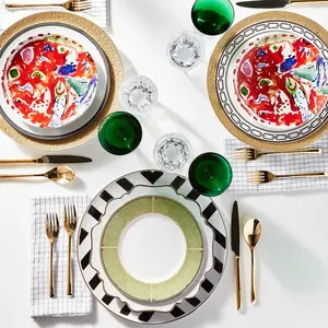 Bernardaud Marc Chagall Coupe Plate, Set Of 6
