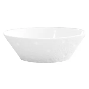 Bernardaud Ecume Candy Dish - White