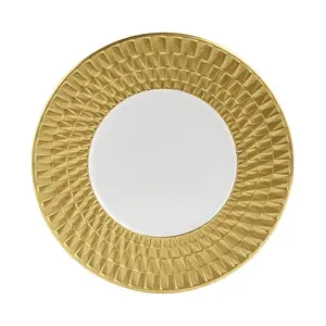 Bernardaud Twist Bread & Butter Plate Exclusive - Gold