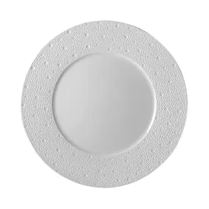 Bernardaud Ecume Service Plate - White