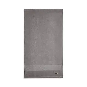 Lacoste Heritage Antimicrobial Hand Towel - Meteorite