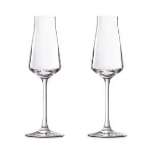 THE MARTHA, BY BACCARAT Chateau Champagne Flute, Set Of 2 - Clear