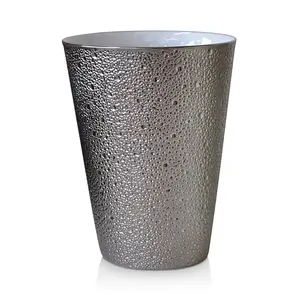 Bernardaud Ecume Platinum Vase - No Color