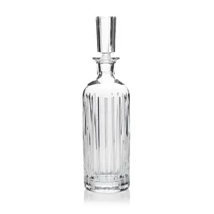 THE MARTHA, BY BACCARAT Harmonie Round Whiskey Decanter - Clear