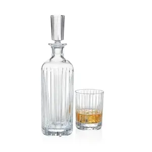 THE MARTHA, BY BACCARAT Harmonie Round Whiskey Decanter