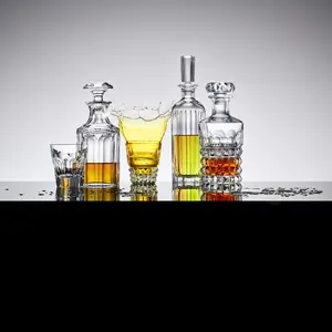 THE MARTHA, BY BACCARAT Harmonie Round Whiskey Decanter