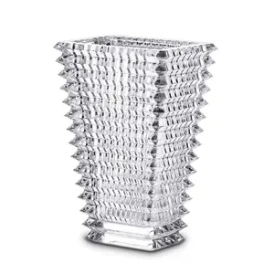 THE MARTHA, BY BACCARAT Eye Small Rectangular Vase - Clear