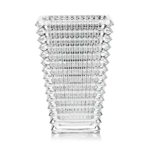 THE MARTHA, BY BACCARAT Eye Small Rectangular Vase - Clear