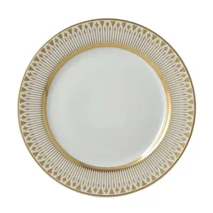 Bernardaud Soleil Levant Bread & Butter Plate - White/gold