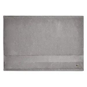 Lacoste Heritage Antimicrobial Tub Mat - Meteorite