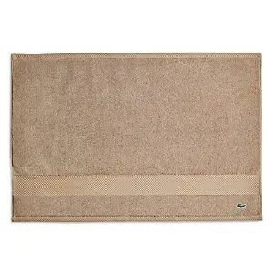 Lacoste Heritage Antimicrobial Tub Mat Sand