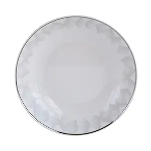 Bernardaud Silva Coupe Soup Bowl - White