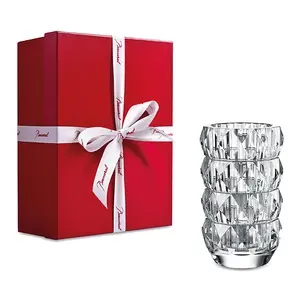 THE MARTHA, BY BACCARAT Louxor Round Small Vase - Clear