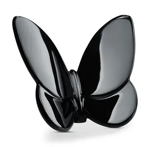 THE MARTHA, BY BACCARAT 2.5 Lucky Crystal Butterfly - Black