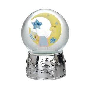 REED & BARTON Sweet Dream Silverplated Musical Water Globe - Multi