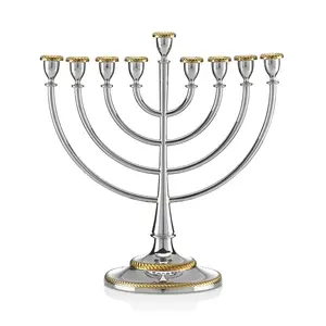 REED & BARTON Roseland Menorah