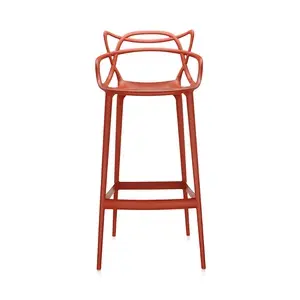 KARTELL Masters Bar Stool - Rust Orange