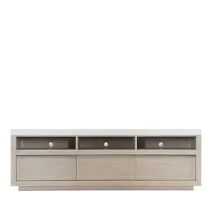 BERNHARDT Solaria Entertainment Credenza - Light Wood/white