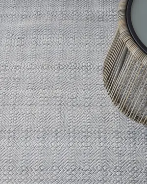 EXQUISITE RUGS Echo Er4893 Area Rug, 5' X 8 - Silver