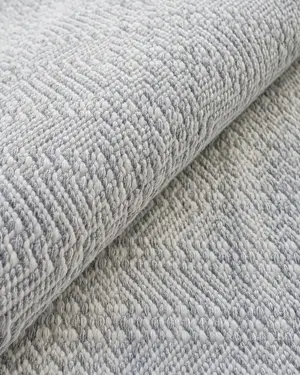 EXQUISITE RUGS Echo Er4893 Area Rug, 5' X 8 - Silver
