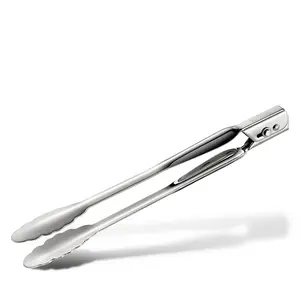 ALL-CLAD All Clad Stainless Steel Locking Tongs - No Color