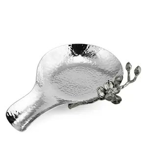 Michael Aram Black Orchid Spoon Rest - Silver