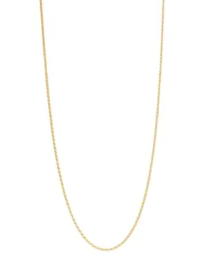 Bloomingdale'S 14k Yellow Round Rolo Chain Necklace - Gold