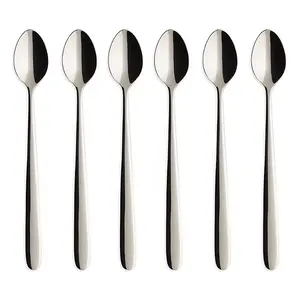 VILLEROY & BOCH Daily Line Long Drink Spoons, Set Of 6