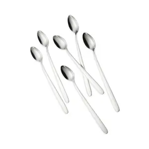 VILLEROY & BOCH Daily Line Long Drink Spoons, Set Of 6