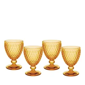 VILLEROY & BOCH Boston Claret Glass, Set Of 4 Purple