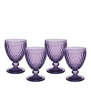 VILLEROY & BOCH Boston Goblet, Set Of 4 Lavender