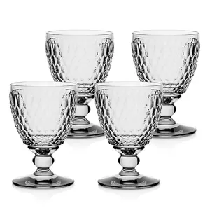 VILLEROY & BOCH Boston Goblet, Set Of 4 Smoke