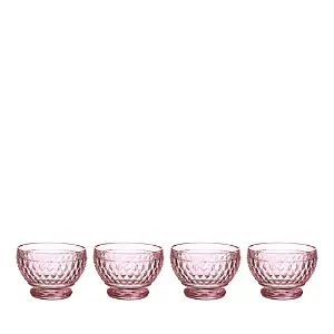 VILLEROY & BOCH Boston Individual Bowl, Set Of 4 Rose