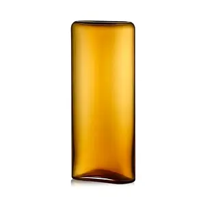 NUDE GLASS Layers Vase, Tall Amber