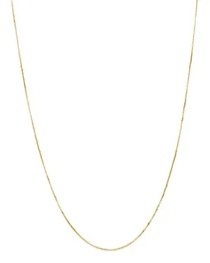 Bloomingdale'S Box Link Chain Necklace In 14k - Yellow Gold