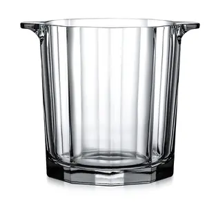 NUDE GLASS Hemingway Ice Bucket - Clear