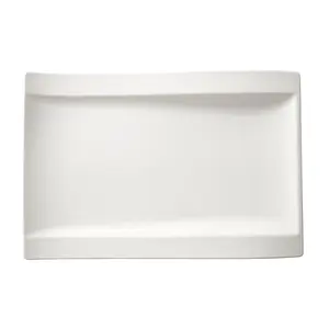 VILLEROY & BOCH New Wave Rectangular Dinner Plate, Large - White