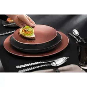 VILLEROY & BOCH Manufacture Glow Gourmet/buffet Rim Plate