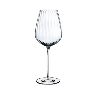 NUDE GLASS Round Up White Wine Glasses, Set Of 2 - Clear