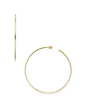 Large Gold Hoop Earrings